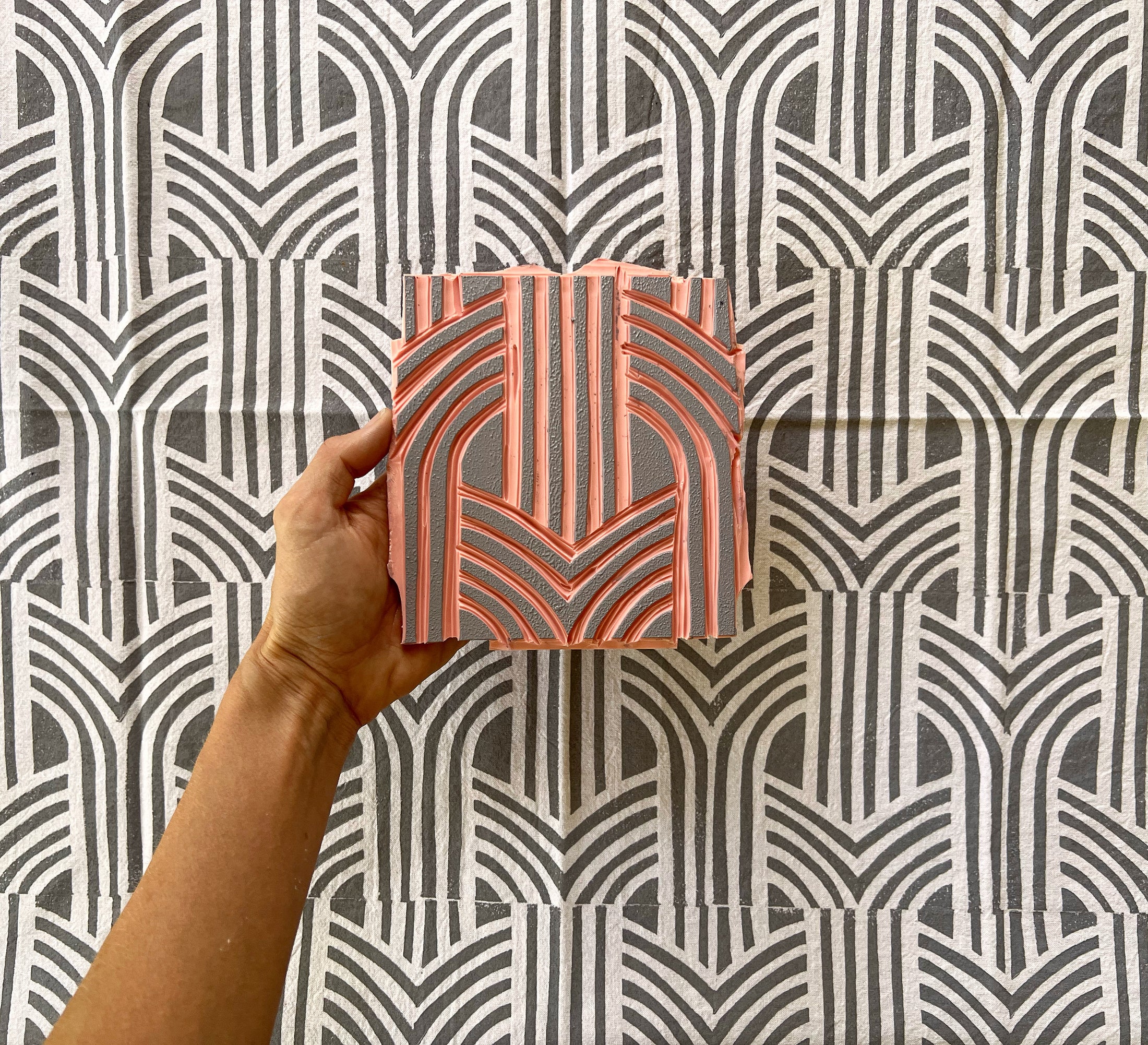 Intertwined Pattern Tea Towel – follysomeprints